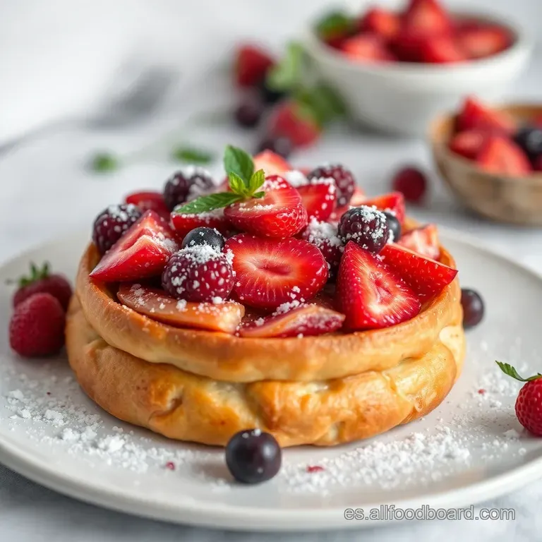 Panacota Casera: Receta Italiana Cremosa con Frutos Rojos